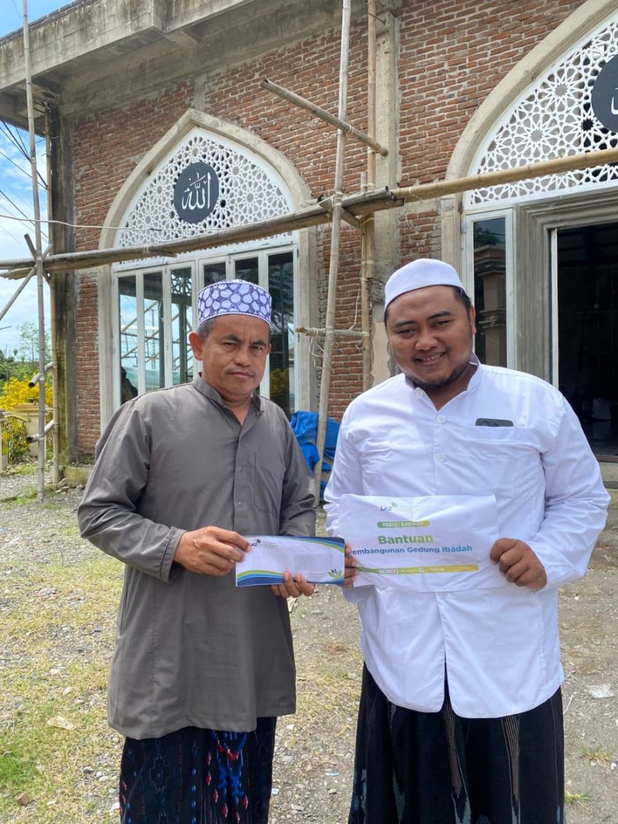 MAKMURKAN DAKWAH, LAZ SIDOGIRI SUPPORT SARANA MASJID DI MAROS SULSEL ...